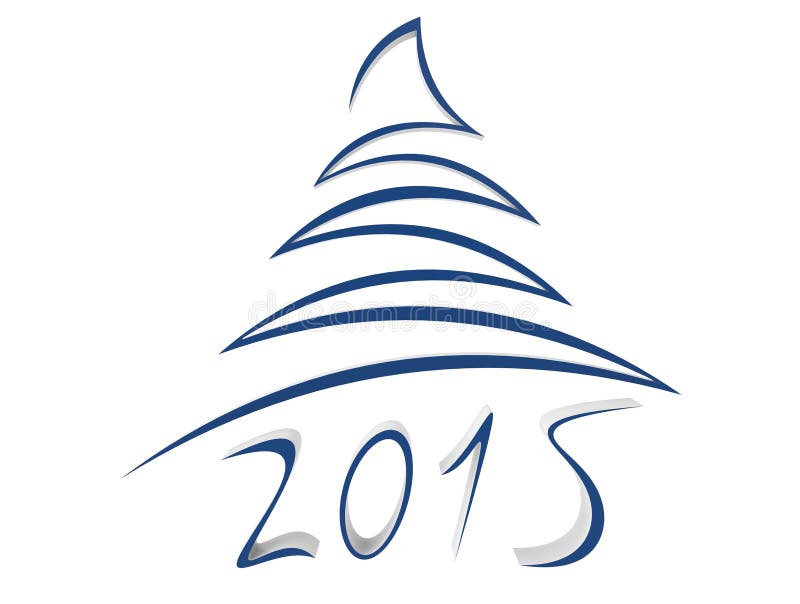 Logo 2015 illustration stock. Illustration du logo, neuf - 46805360
