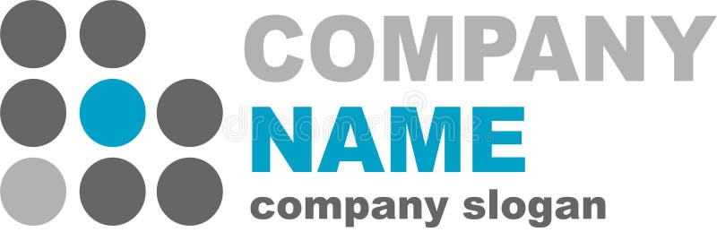 Logo stock vector. Illustration of grey, color, colorful - 6906279