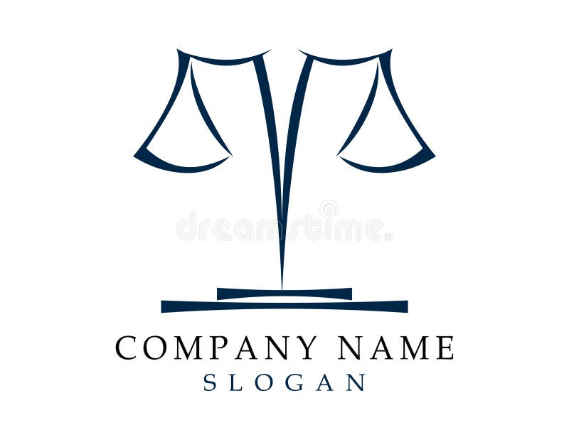 Ensemble De Logo D'avocat Et De Logo De Bureau D'avocat Illustration de ...