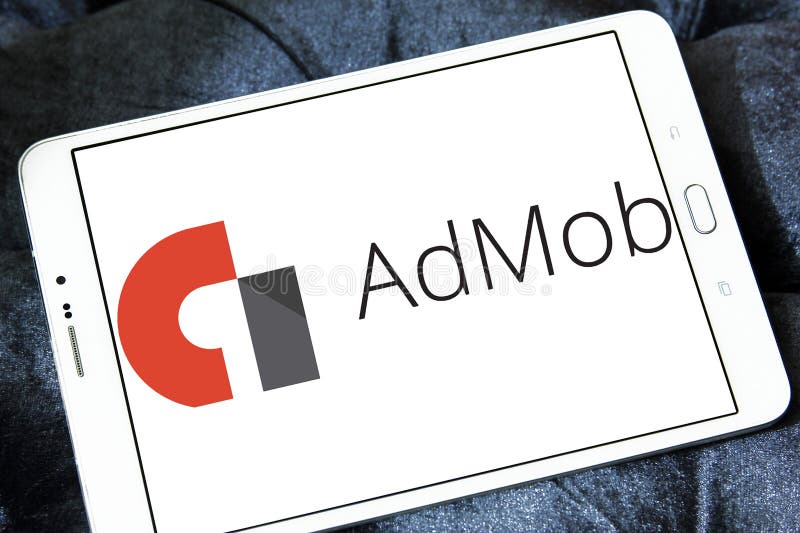 AdMob google company logo editorial photography. Image of admob - 103868242