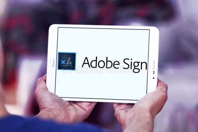 Adobe Sign logo editorial image. Image of automated - 118508805
