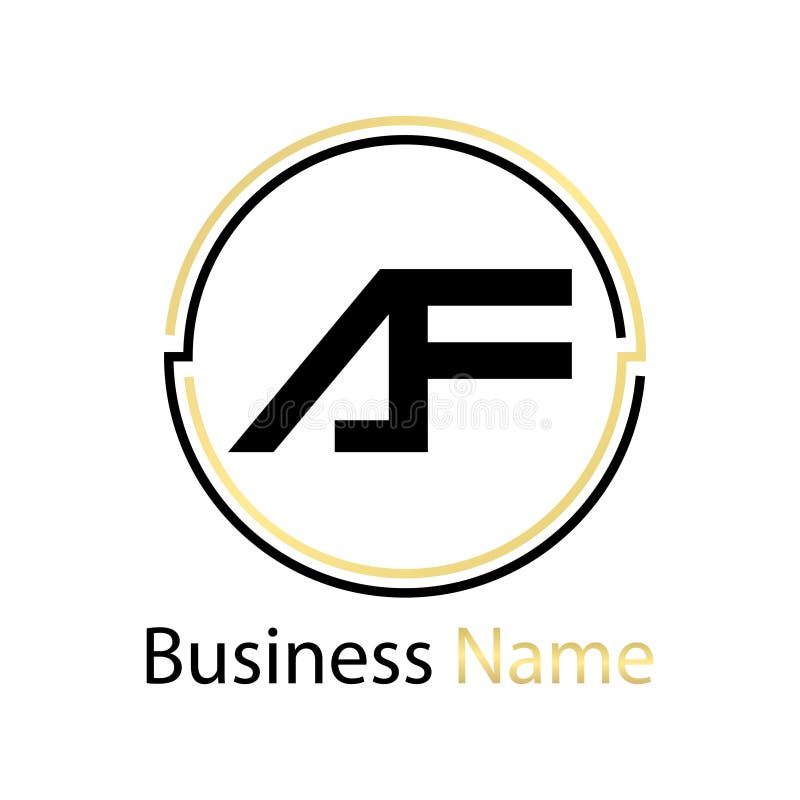 Logo AG Business Letter Logo Design with Simple Style Stock Vector ...