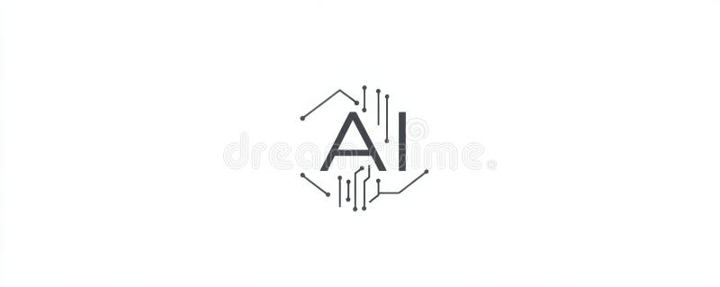 Logo of AI Chip Design with Circuit Board Elements Symbolizing ...