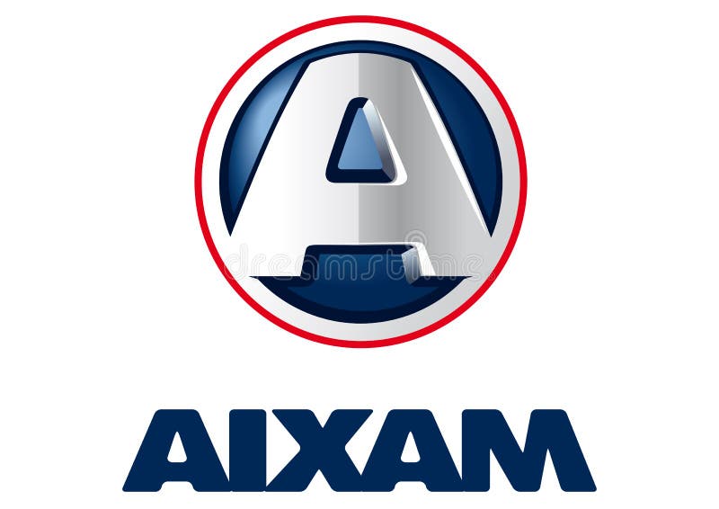 Logo Aixam foto de archivo editorial. Ilustración de francia - 124925268