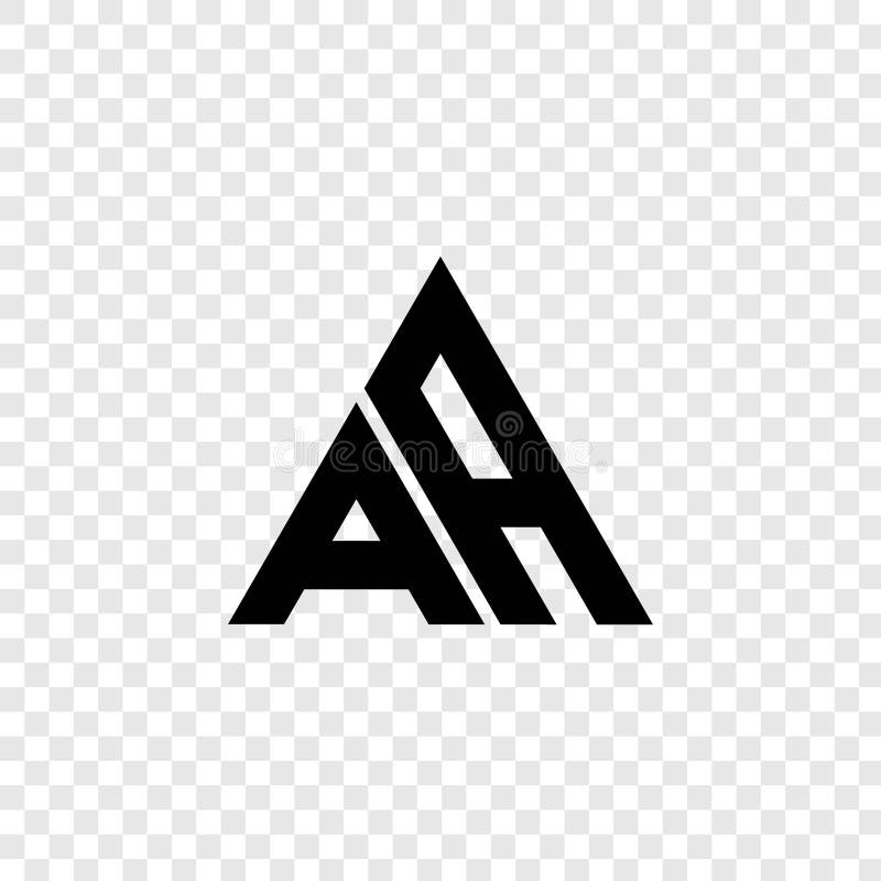 Letter DA or AD Triangle Logo Vector Stock Vector - Illustration of ...