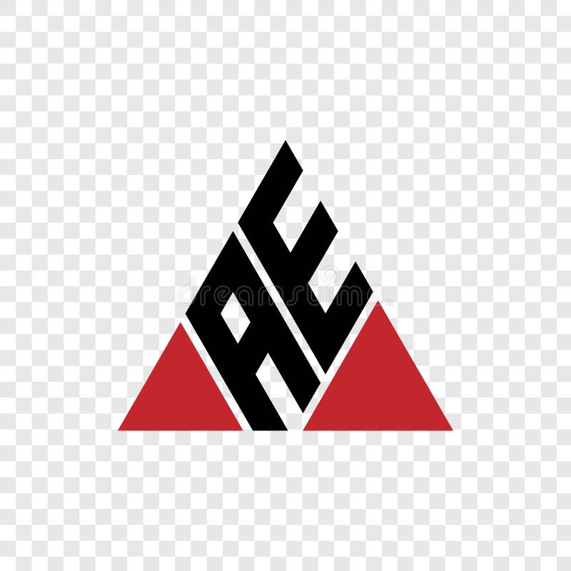 105 a Logo Alphabet Word Letter Triangle Geometric Educational a E ...