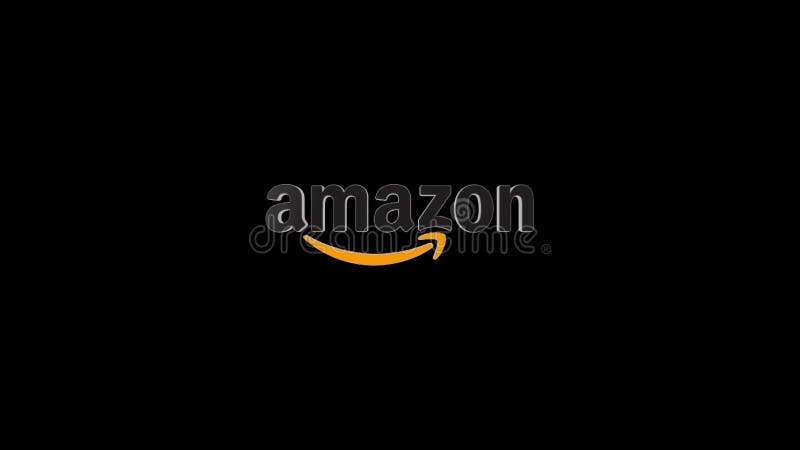 Logo Amazon Animated stock video. Video of cash, web2 - 344009805