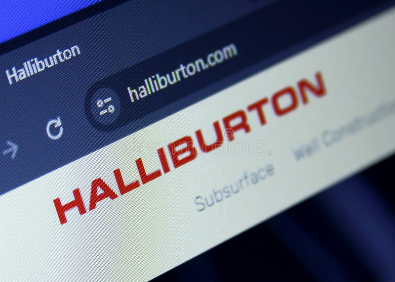 Company Halliburton Stock Illustrations – 4 Company Halliburton Stock ...