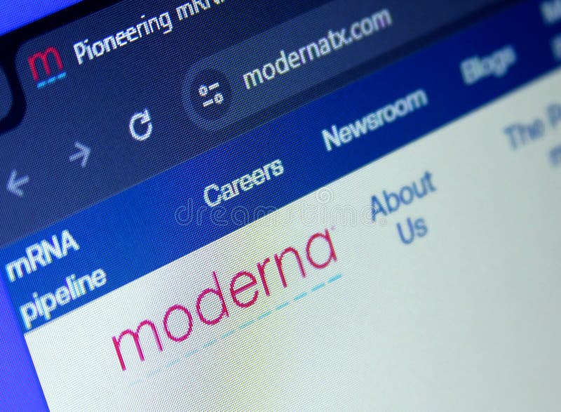 Moderna Pharmaceutical Company Editorial Stock Image - Image of moderna ...