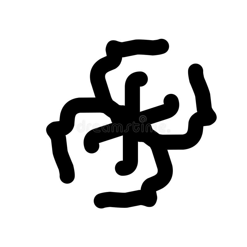 Logo Animal Flag Team Victor Stock Illustration - Illustration of ...