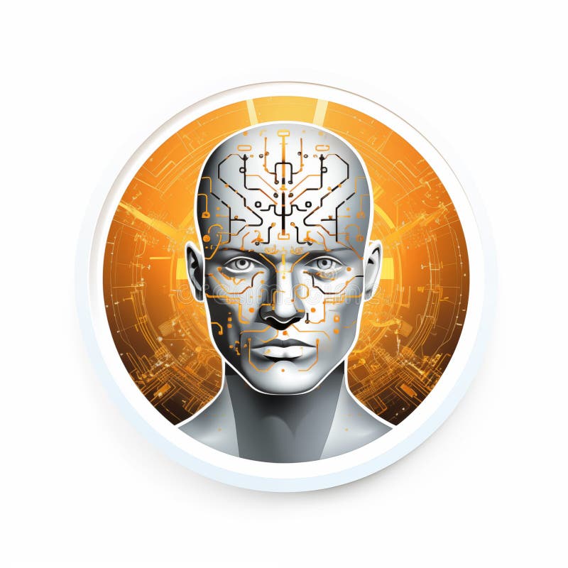 The Logo of the Artificial Intelligence App Stock Photo - Image of logo ...