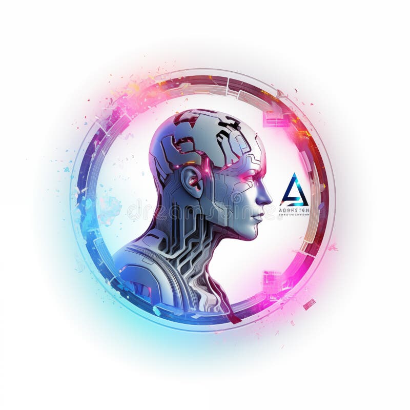 The Logo of the Artificial Intelligence App Stock Photo - Image of ...