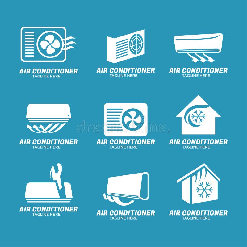 Air-conditioner label stock vector. Illustration of consumption - 27456808