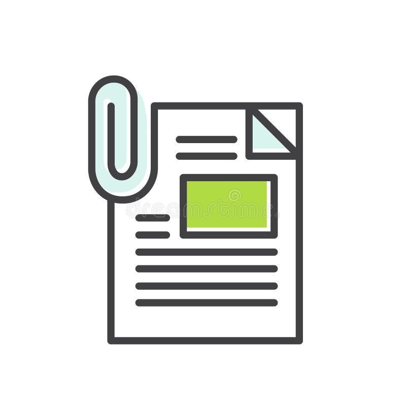 Logo of Attachment Email Post File, Paper Clip, Folder, Sending ...