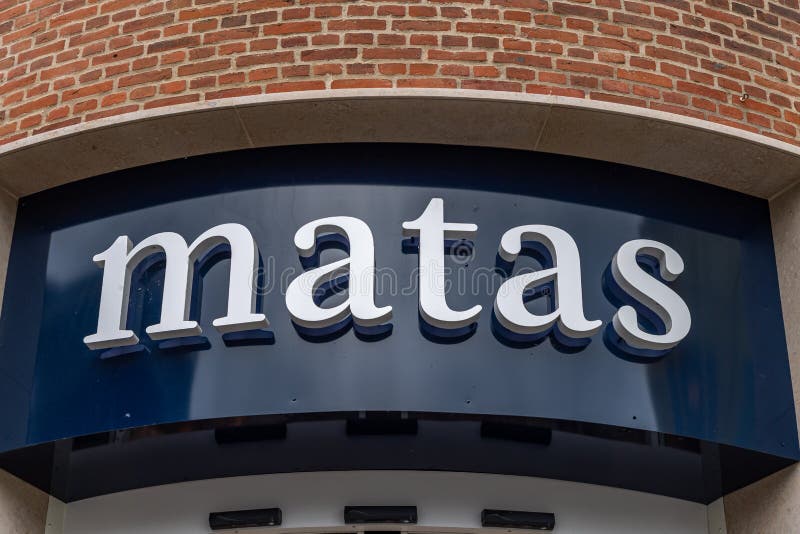 The Logo of the Matas Building in Randers Editorial Photography - Image ...