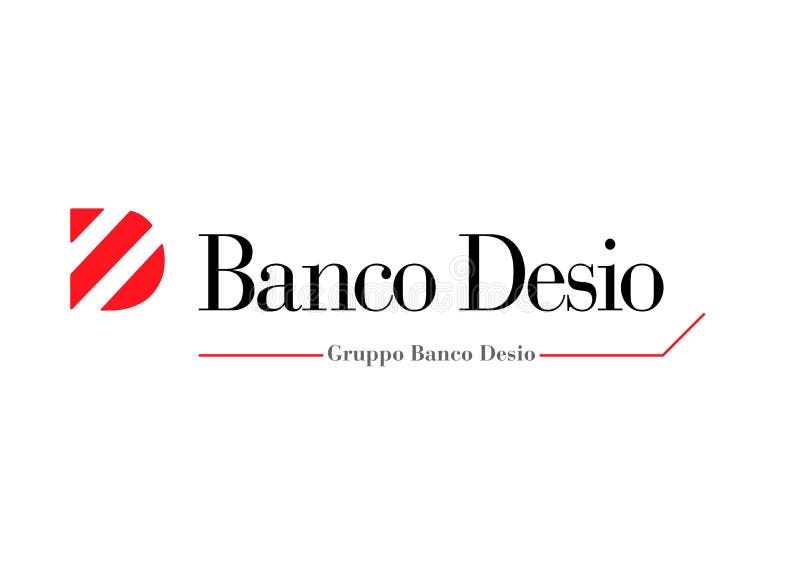 Logo banco desio illustration stock. Illustration du côté - 297518093