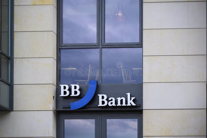 Logo of the BB Bank in the Historic Centre of Dresden Editorial Image ...