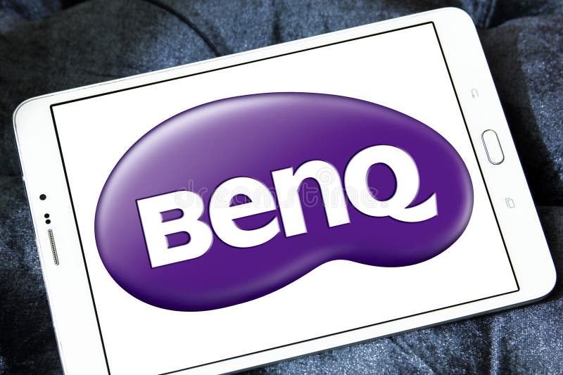 Logo BenQ Corporation redaktionelles stockfoto. Bild von überwachungsgeräte - 105551328