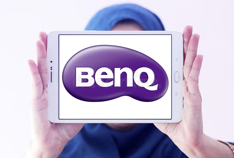 Logo BenQ Corporation redaktionelles stockfoto. Bild von überwachungsgeräte - 105551328