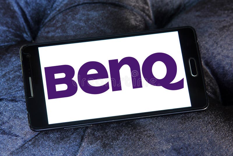 Logo BenQ Corporation redaktionelles stockfoto. Bild von überwachungsgeräte - 105551328