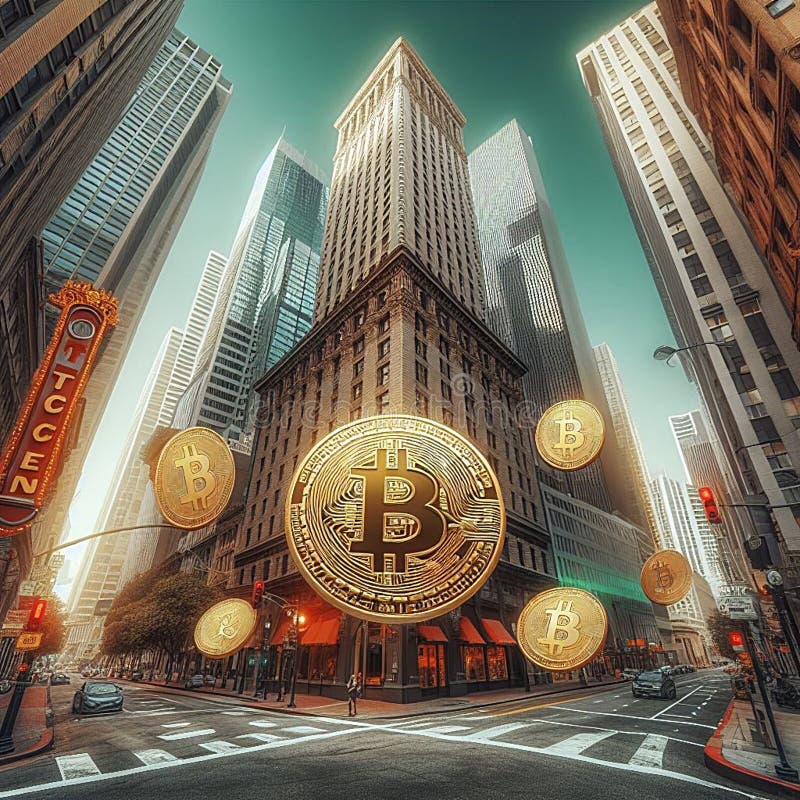 Logo of Bitcoin . Crypto Currency Finance Theme Digital Money Stock ...