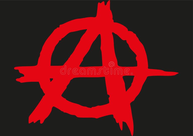 Logo Anarchy stock illustration. Illustration of extreme - 154895586