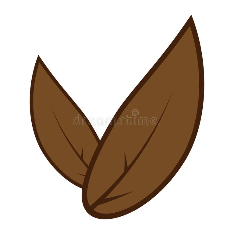 Tea Leaves Icon. Logo Black Tea Leaves Stock Vector - Illustration of ...