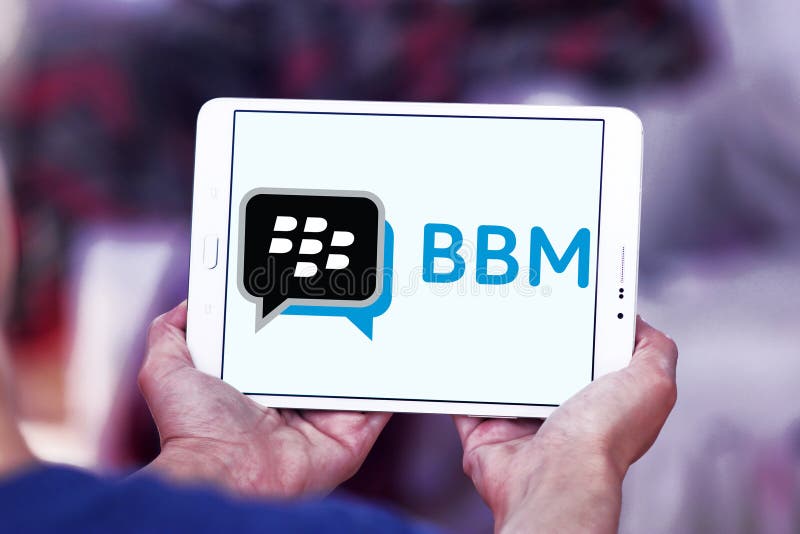 BlackBerry Messenger , BBM , Logo Editorial Photo - Image of mania ...