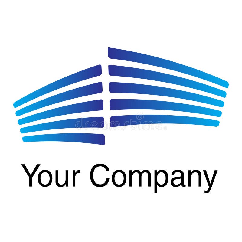 Logo-blue stock vector. Illustration of blue, partnership - 17621889