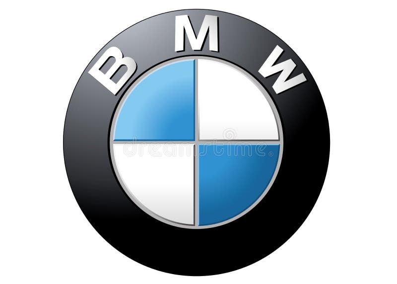 Logo BMW redaktionelles foto. Illustration von zeichen - 124368681