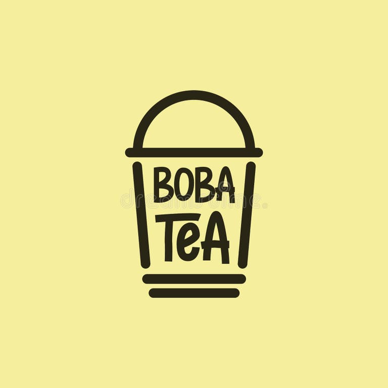 Logo Boba Tea Template Design Vector Stock Illustrations – 295 Logo ...