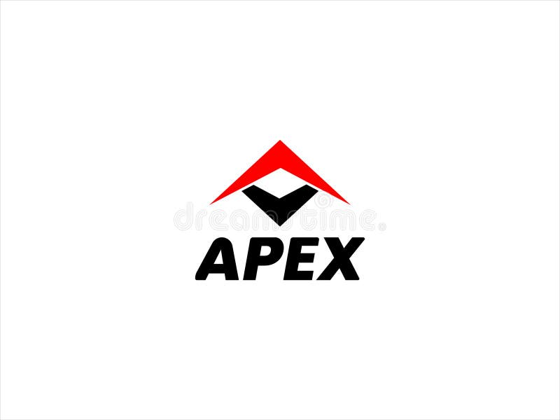 Apex logo design vector stock illustration. Illustration of achievement ...