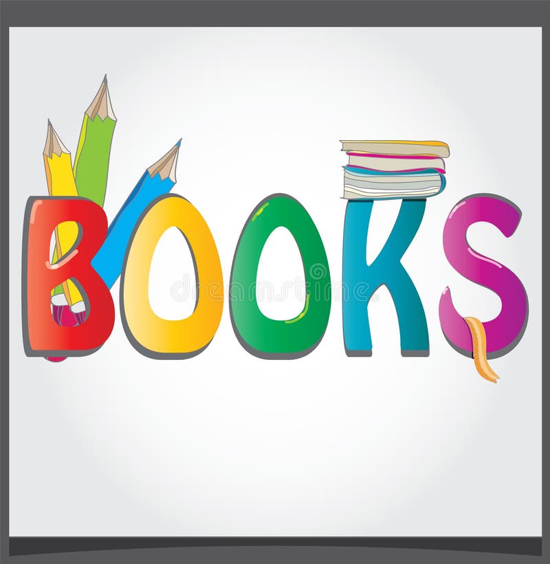 Logo for books brand stock vector. Illustration of black - 80059705