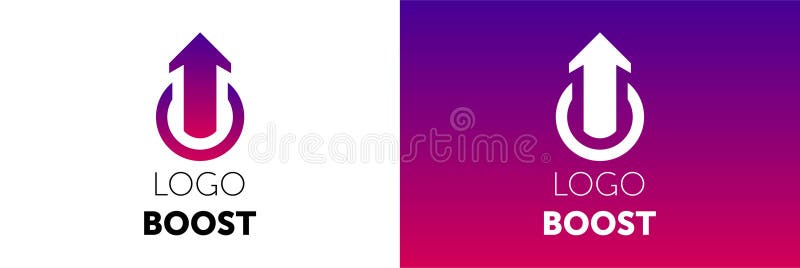 Logo Boost Template Design Vector. Boost Logotype Stock Vector ...