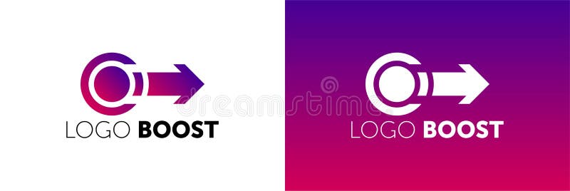 Logo Boost Template Design Vector. Boost Logotype Stock Vector ...