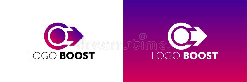Logo Boost Template Design Vector. Boost Logotype Stock Vector ...