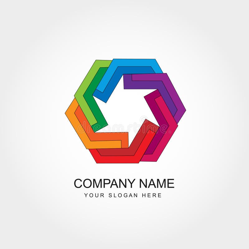 Abstract Logo Design stock illustration. Illustration of monogram ...
