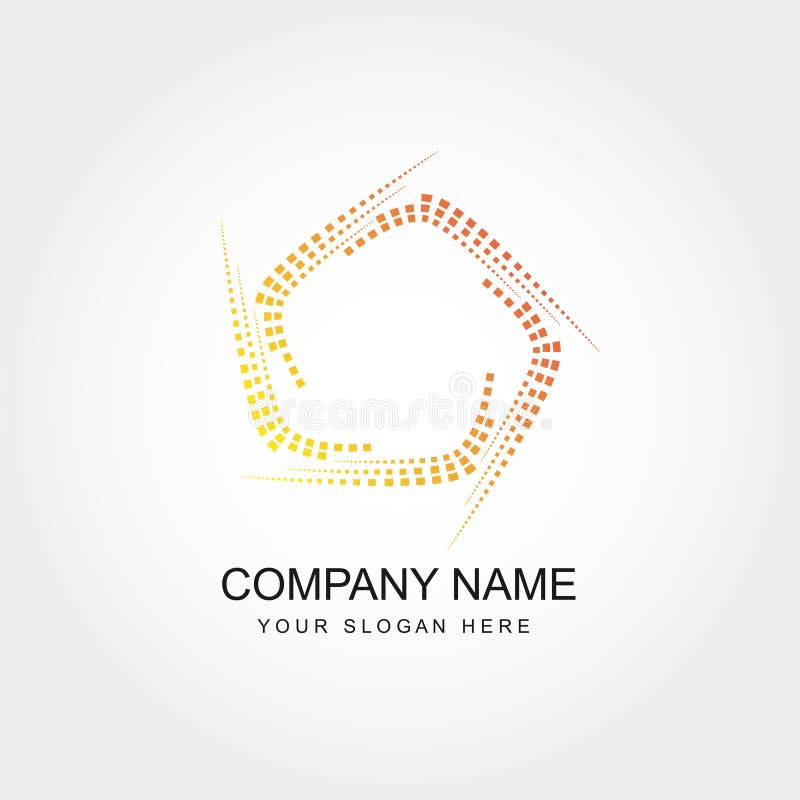 Abstract Logo Design stock illustration. Illustration of abstract ...