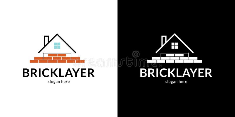 Logo brique moderne illustration de vecteur. Illustration du ...