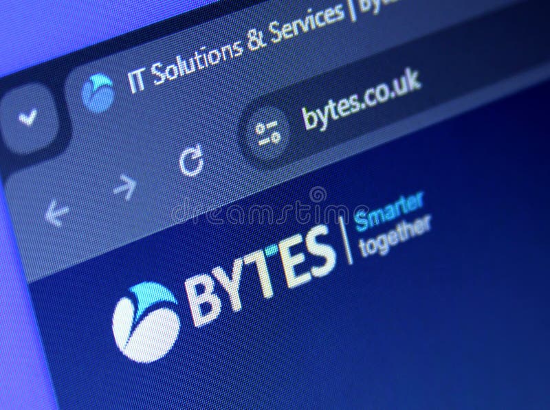 Bytes it software company editorial stock photo. Image of editorial ...