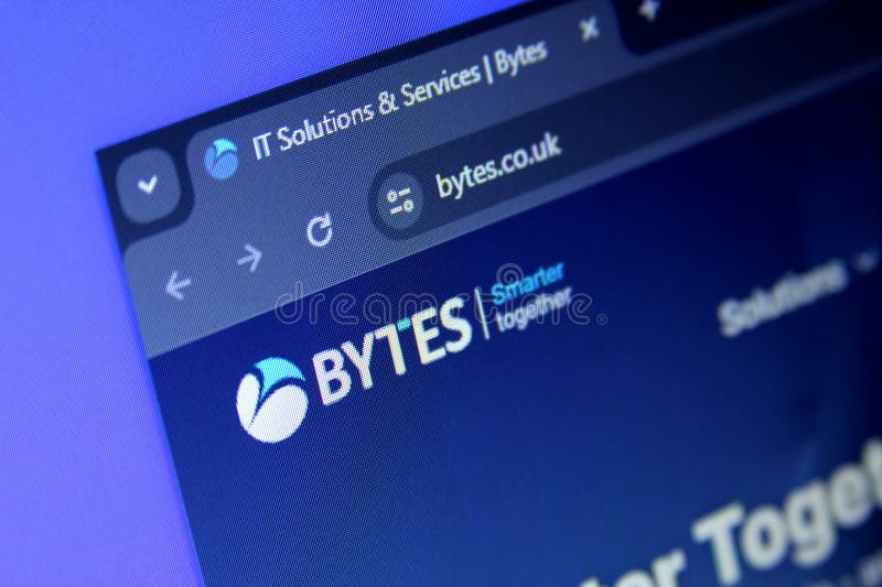 Bytes it software company editorial photo. Image of bytesplc - 300861536