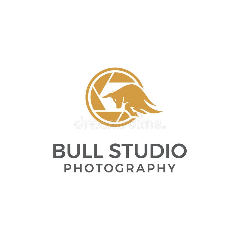 Logo bull camera stock vector. Illustration of great - 173904581