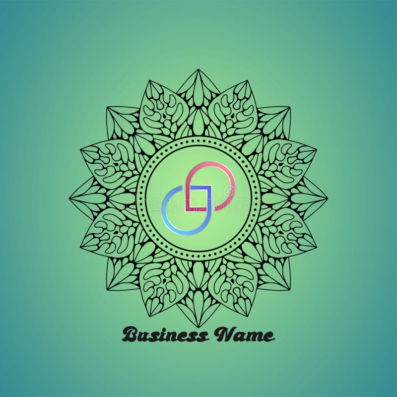 Logo Business Letter Logo Design with Simple Style Stock Vector ...