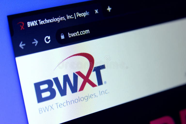 BWX Technologies company editorial stock image. Image of components ...