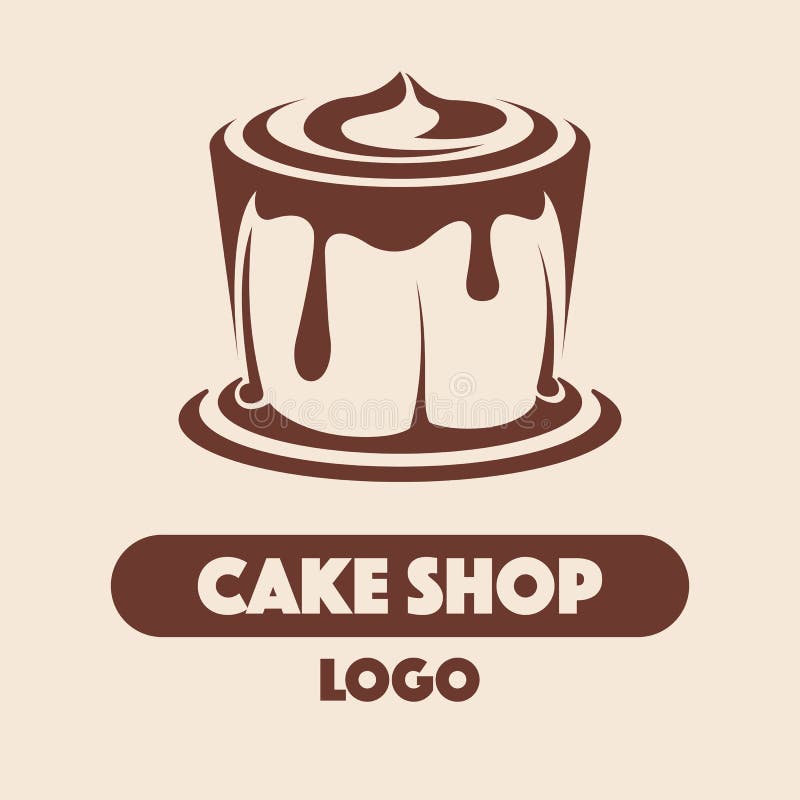 Logo Cake shop stock vector. Illustration of design - 119247336