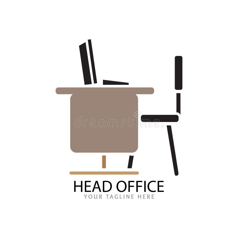 Office logo for work stock vector. Illustration of drawn - 141438081