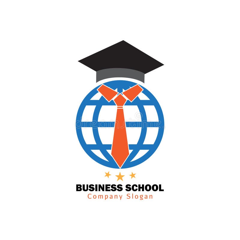 Business school logo stock vector. Illustration of emblem - 140183175