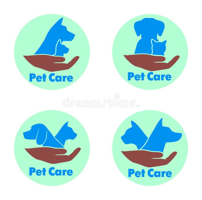 Logo Care of Animals, Symbol of Protection of Vagrant Animals.nimals ...