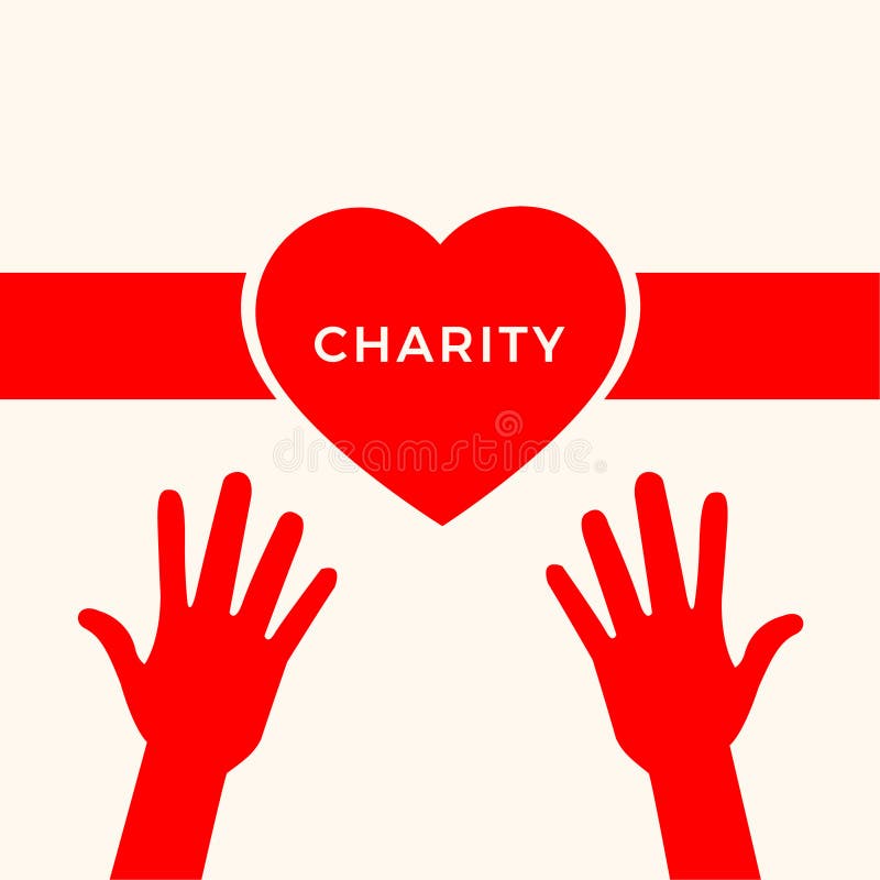 Logo Caritatif Vectoriel Illustration Eps 10 Illustration de Vecteur ...