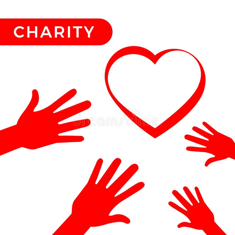 Logo Caritatif Vectoriel Illustration Eps 10 Illustration de Vecteur ...